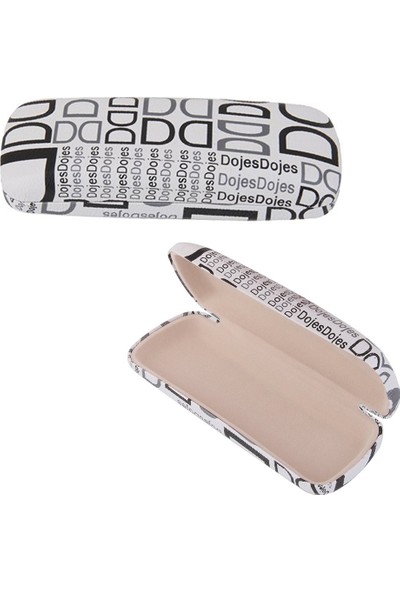Elya Unisex Metal Sert Gözlük Kutusu - Beyaz Elya Unisex Metal Sert Gözlük Kutusu - Beyaz