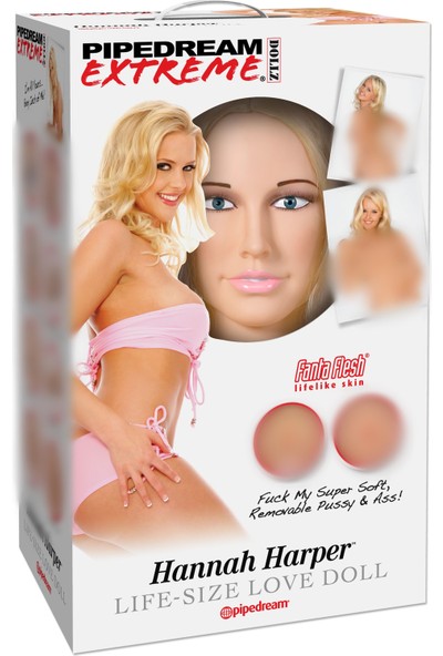 Pipedream Hannah Harper Realistik Şişme Bebek Manken