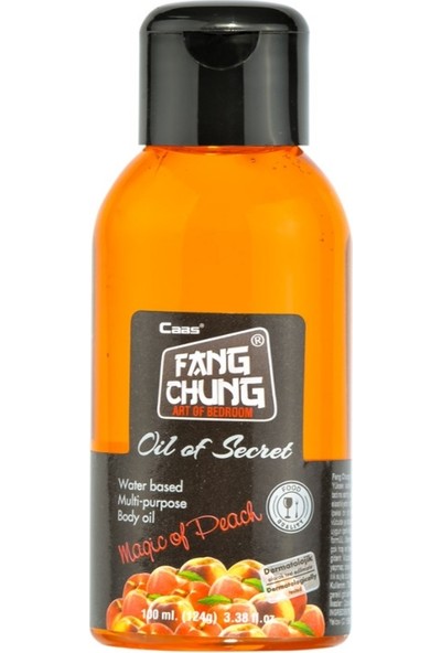 Cabs Oil Of Secret - Şeftali Aromalı Oral İlişki Uygun Masaj Yağı