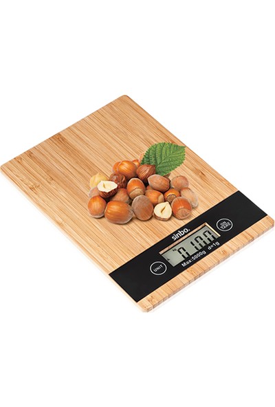 Sinbo SKS4523 Bambu Mutfak Tartısı