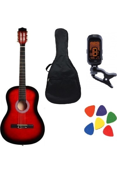 Gonzales 9-15 Yaş 98cm Klasik Gitar Seti Kılıf + Akort Cihazı + Pena Gonzales 9-15 Yaş 98cm Klasik Gitar Seti Kılıf + Akort Cihazı + Pena