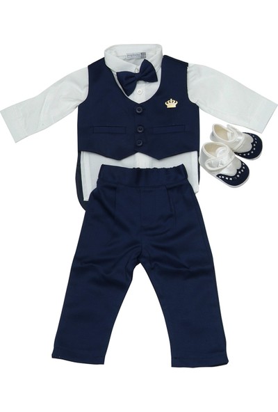 Pugi 2031 3 Düğmeli Mevlüt Takımı Erkek Bebek