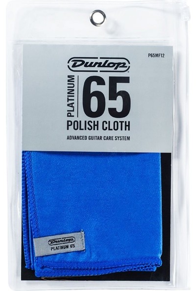 Jim Dunlop P65MF12 Platinum 65 Suede Microfiber Temizleme Bezi
