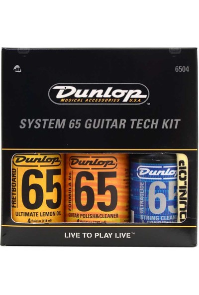 Jim Dunlop System 65 Gitar Temizleme Seti Jim Dunlop System 65 Gitar Temizleme Seti