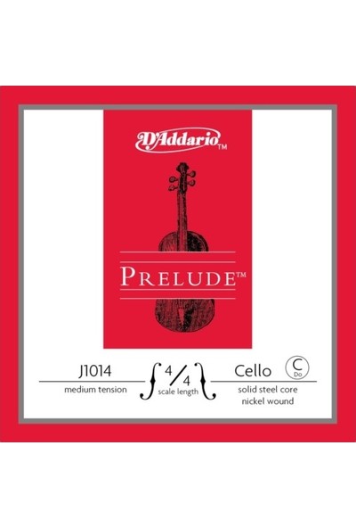 D'Addario J1014 4/4M Prelude C Çello Teli (Do)