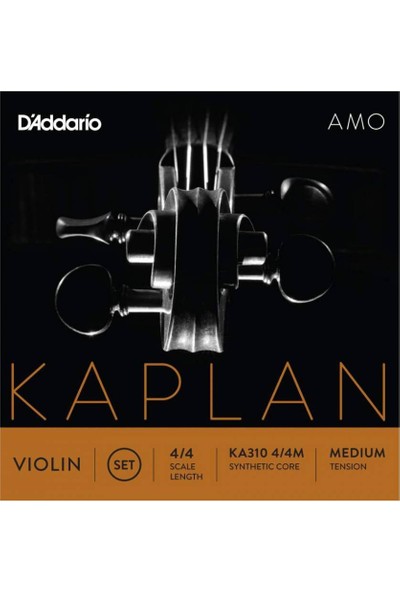D'Addario KA310 4/4M Kaplan Amo Set Keman Teli D'Addario KA310 4/4M Kaplan Amo Set Keman Teli