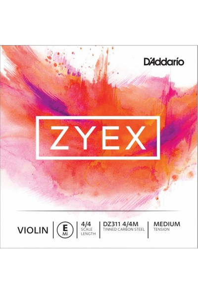 D'Addario DZ311 4/4M Zyex E Keman Teli (Mi) D'Addario DZ311 4/4M Zyex E Keman Teli (Mi)