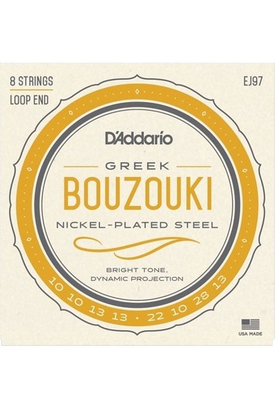 D'Addario EJ97 Buzuki Teli