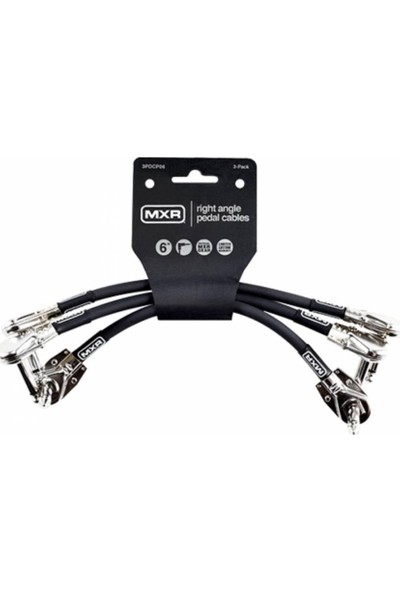 MXR 3PDCP06 3'lü Pedal Ara Kablosu (15 cm)