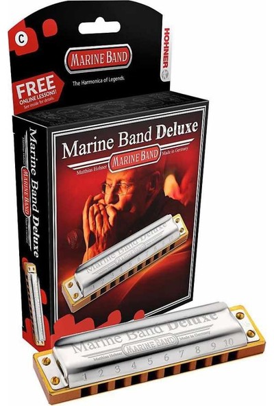 Hohner Marine Band Deluxe Mızıka (Do Majör)