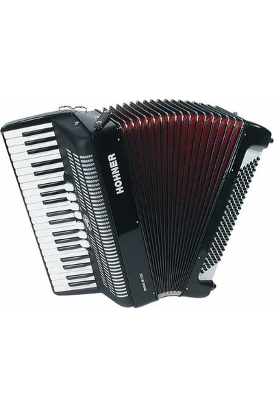 Hohner Bravo III 120 Akordiyon (Siyah) Hohner Bravo III 120 Akordiyon (Siyah)