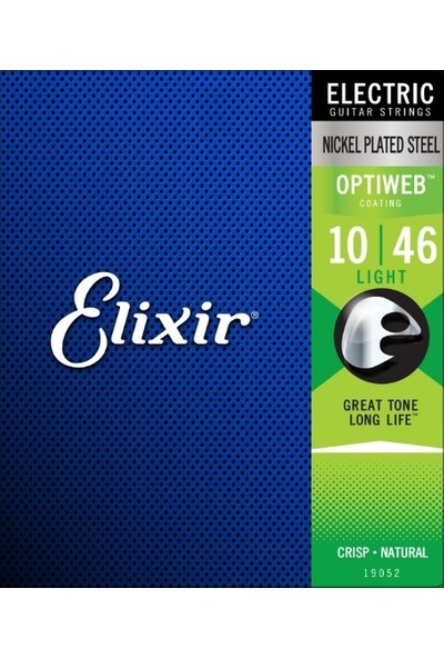 Elixir Optiweb Light Elektro Gitar Teli (10-46) Elixir Optiweb Light Elektro Gitar Teli (10-46)