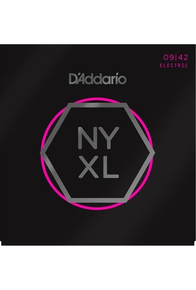 D'Addario NYXL0942 Nickel Wound Elektro Gitar Teli (9-42) D'Addario NYXL0942 Nickel Wound Elektro Gitar Teli (9-42)
