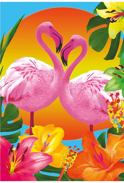 Educa Puzzle 500 Parça Flamingolar 17737