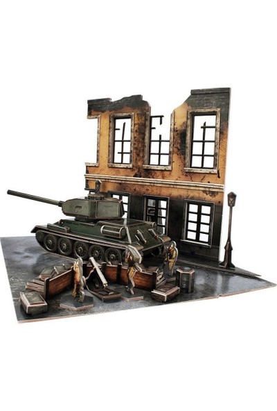 CubicFun 3D Puzzle Soviet T3485 Dioroma Set JS4202H CubicFun 3D Puzzle Soviet T3485 Dioroma Set JS4202H