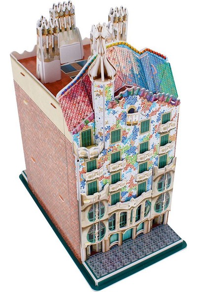 CubicFun 3D Puzzle Casa Batllo Binası C240H CubicFun 3D Puzzle Casa Batllo Binası C240H