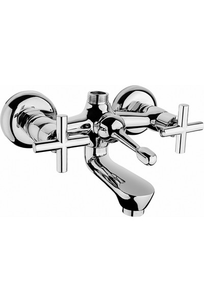 Vilas Derya Serisi Çevirmeli Aç Kapa Banyo Duş Bataryası