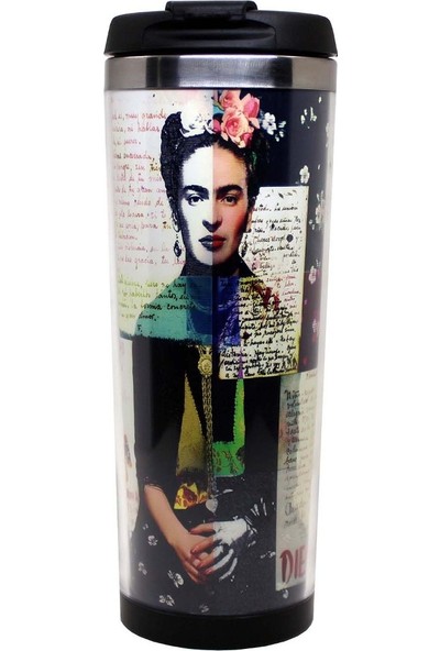 Modaroma Frida Kahlo Termos Bardak 2
