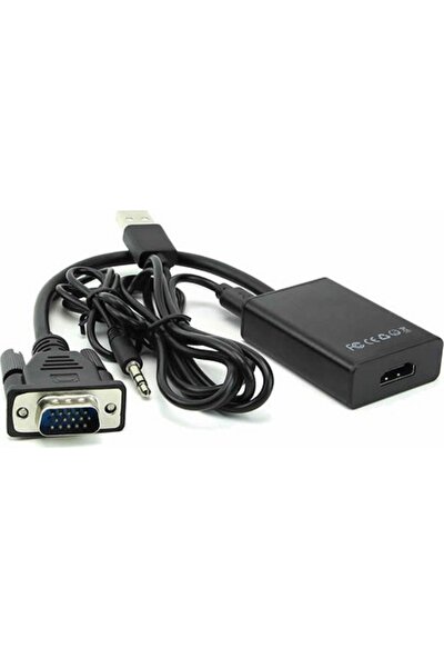 AoGo Vga To Hdmi Kablo Dönüştürücü Görüntü Ve Ses Çevirici AoGo Vga To Hdmi Kablo Dönüştürücü Görüntü Ve Ses Çevirici