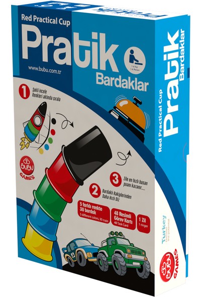 Bu-Bu Games Pratik Bardaklar