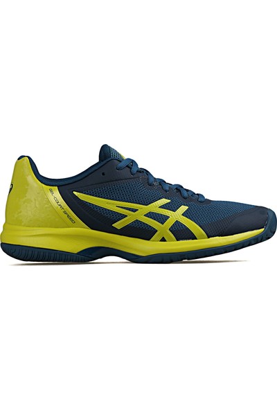 Asics GEL-COURT SPEED Erkek Mavi Tenis Ayakkabısı - E800N-4589 Asics GEL-COURT SPEED Erkek Mavi Tenis Ayakkabısı - E800N-4589