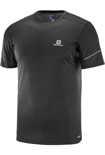 Salomon Agile Ss Black Erkek Koşu T-Shirt Salomon Agile Ss Black Erkek Koşu T-Shirt