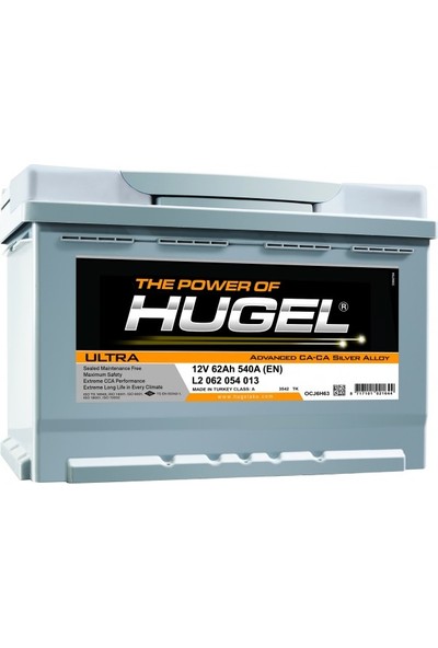 Hugel Ultra 12V 60Ah 490 CCA Hugel Ultra 12V 60Ah 490 CCA