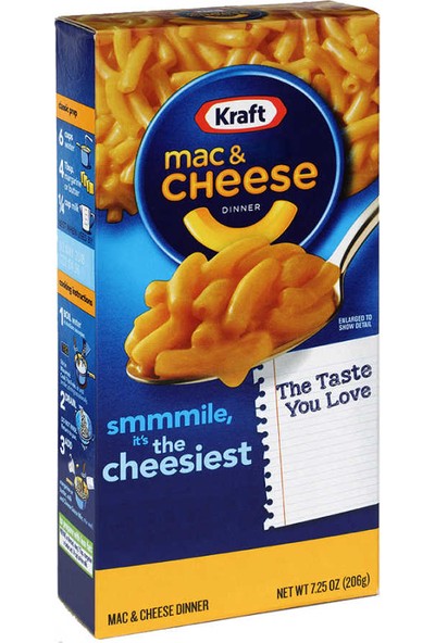 Kraft Mac and Cheese Peynir Soslu Makarna 206GR