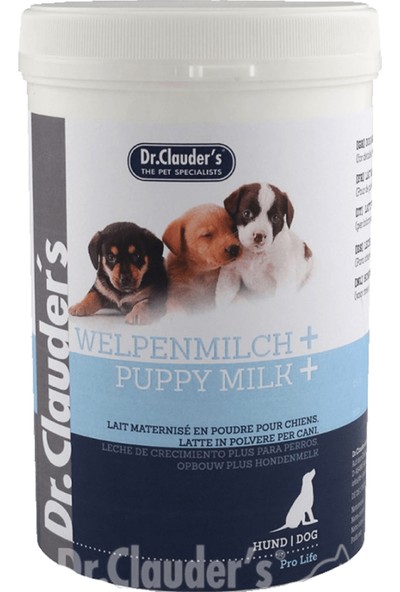 Dr.Clauders Puppy Milk Köpek Süt Tozu 450 Gr Dr.Clauders Puppy Milk Köpek Süt Tozu 450 Gr