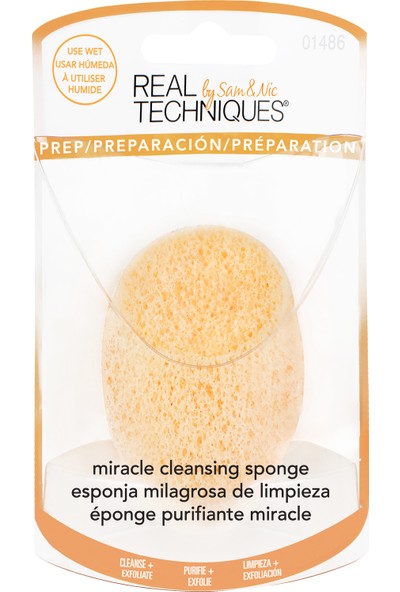 Real Techniques Mucize Yüz Temizleme Süngeri Real Techniques Mucize Yüz Temizleme Süngeri
