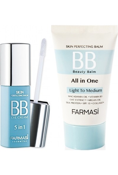 Farmasi BB Krem ve Göz Bakım Kremi Açıktan Ortaya