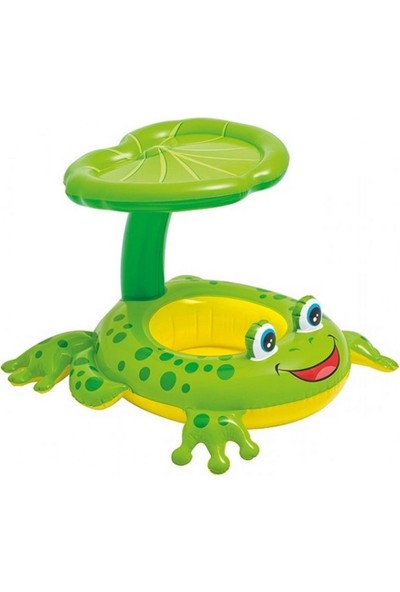 İntex Gölgelikli Kurbağa Bebe Flotoru