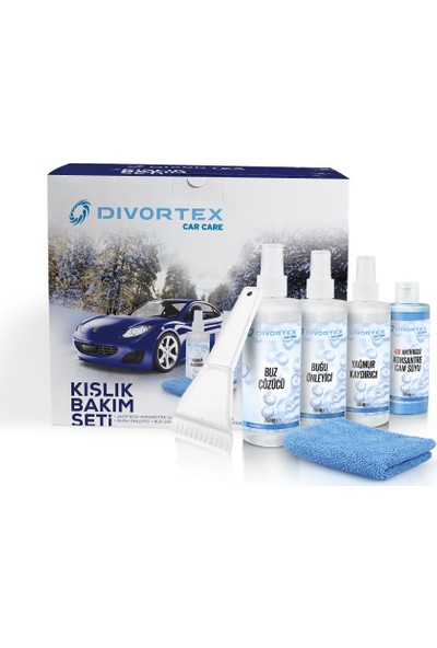 Divortex Araç Kışlık Bakım Seti 6 Parça Divortex Araç Kışlık Bakım Seti 6 Parça