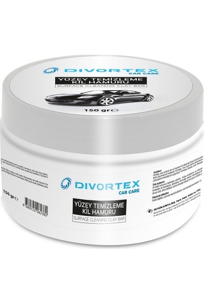 Divortex Yüzey Temizleme Kil Hamuru - Clay Bar 150 gr.