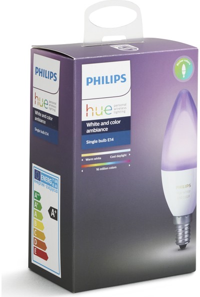 Philips Hue Renkli Akıllı Ampul E14