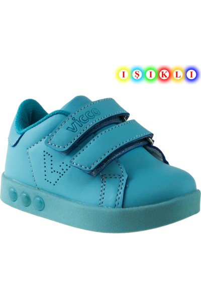 Vicco 303.18y.100 İşikli Çocuk Mavi Çocuk Spor Ayakkabı