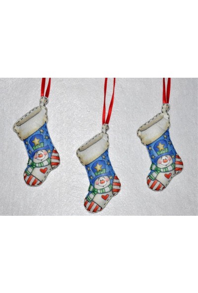 By Nihalce 3 Lü Ağaç Süsü