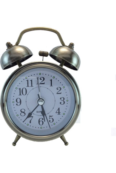 Twin Bell Çalar saat metal