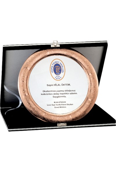 B-Sport Gümüş Tabak Plaket