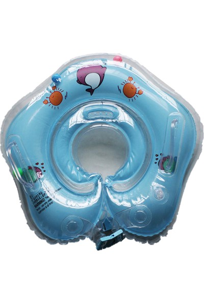 Momz Bebek Yüzme Boyun Simidi Mavi Momz Bebek Yüzme Boyun Simidi Mavi