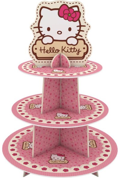 Elitetime Cupcake Standı Hello Kıtty Elitetime Cupcake Standı Hello Kıtty