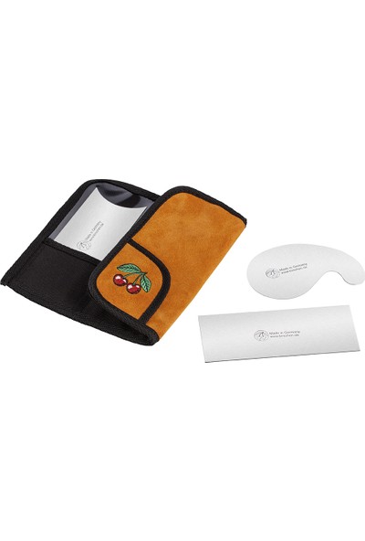 Kirschen Two Cherries Ahşap Kazıyıcı Sistre Seti Deri Çantalı Kirschen Two Cherries Ahşap Kazıyıcı Sistre Seti Deri Çantalı