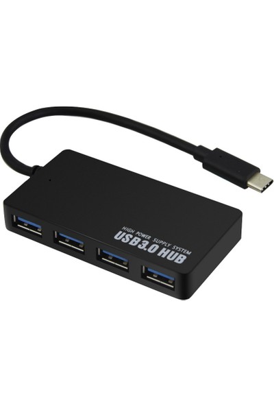 Alfais 5141 Type C Usb 3.1 Usb 3.0 Hub Çoklayıcı Dönüştürücü Switch
