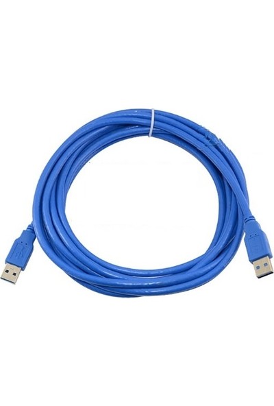 Alfais 4920 Usb 3.0 3 Metre Erkek Erkek Ara Bağlantı Kablosu
