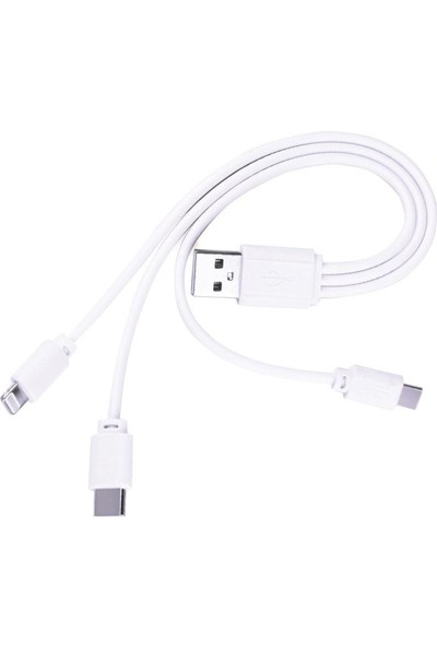 Alfais 5103 Micro Usb Type C Lightnin Usb Data Şarj Kablosu Alfais 5103 Micro Usb Type C Lightnin Usb Data Şarj Kablosu