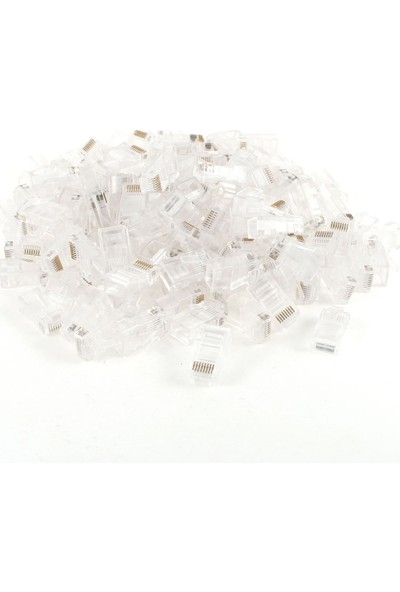 Alfais 4615 Cat6 Rj45 Jack Konnektör Ethernet Kablo Ucu Cakı 100 Adet Alfais 4615 Cat6 Rj45 Jack Konnektör Ethernet Kablo Ucu Cakı 100 Adet