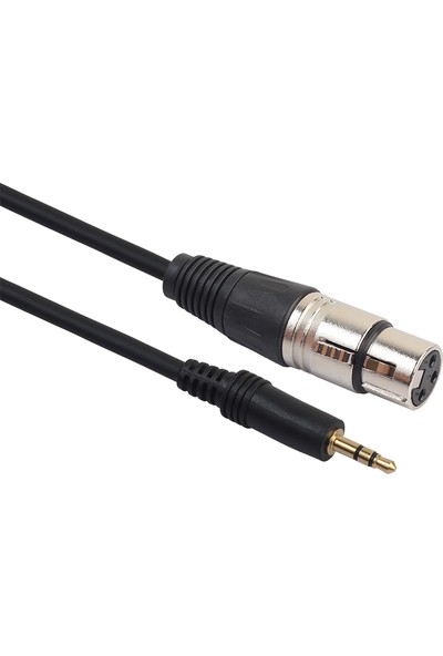 Alfais 5032 Xlr Mikrofon 3.5Mm Çevirici Adaptör Dönüştürücü 3 Pin Dişi Ses Kablosu Alfais 5032 Xlr Mikrofon 3.5Mm Çevirici Adaptör Dönüştürücü 3 Pin Dişi Ses Kablosu