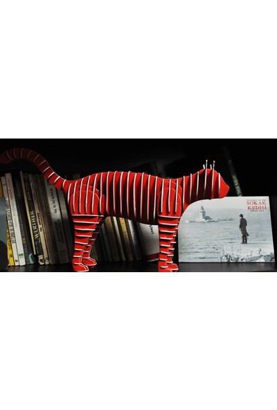 3D Hayvan Serisi Puzzle-Kedi