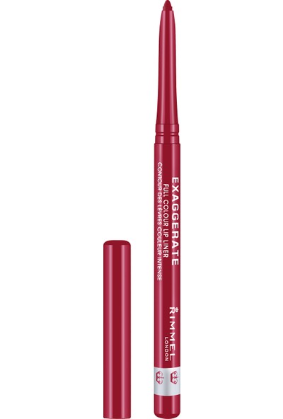 Rimmel London Exaggerate Auto Dudak Kalemi 024 - Red Diva Rimmel London Exaggerate Auto Dudak Kalemi 024 - Red Diva