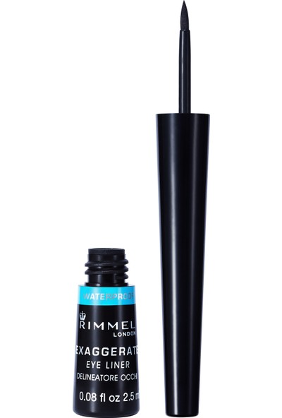 Rimmel London Exaggerate Waterproof Eyeliner 003 Siyah Rimmel London Exaggerate Waterproof Eyeliner 003 Siyah